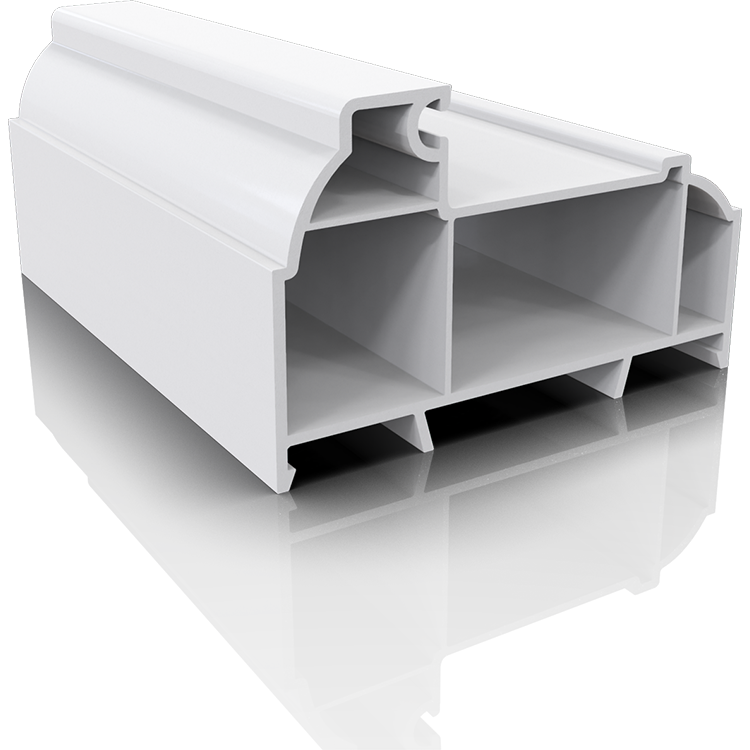 35 series upvc Luxury door frame profiles PM35-01 - Foshan Zhongying ...