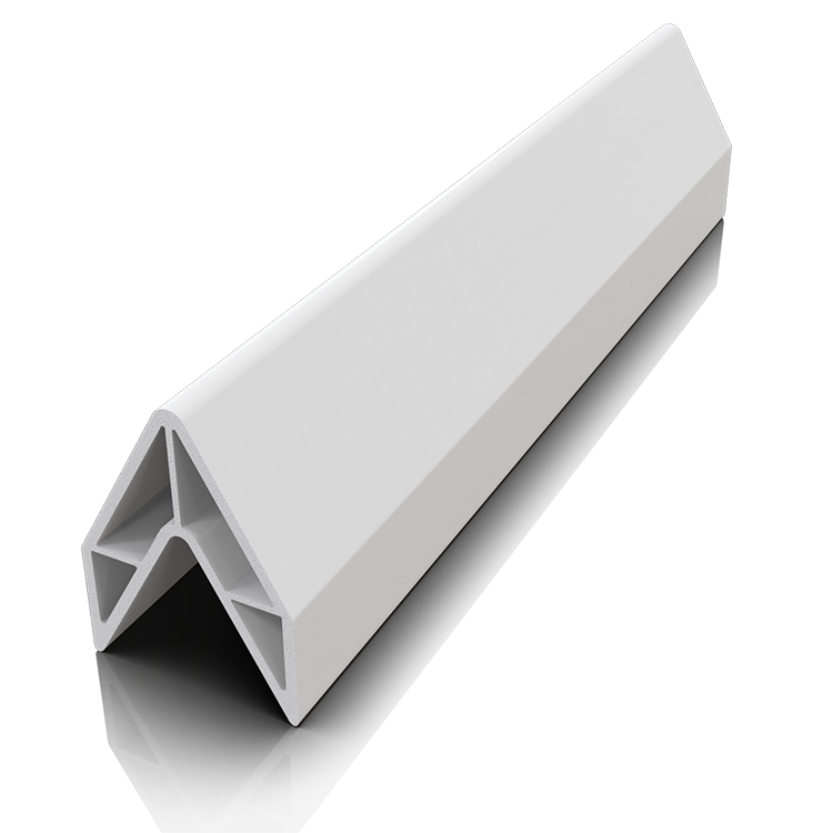 40 series upvc "v" type louver profiles PM40-06A - Foshan Zhongying New ...